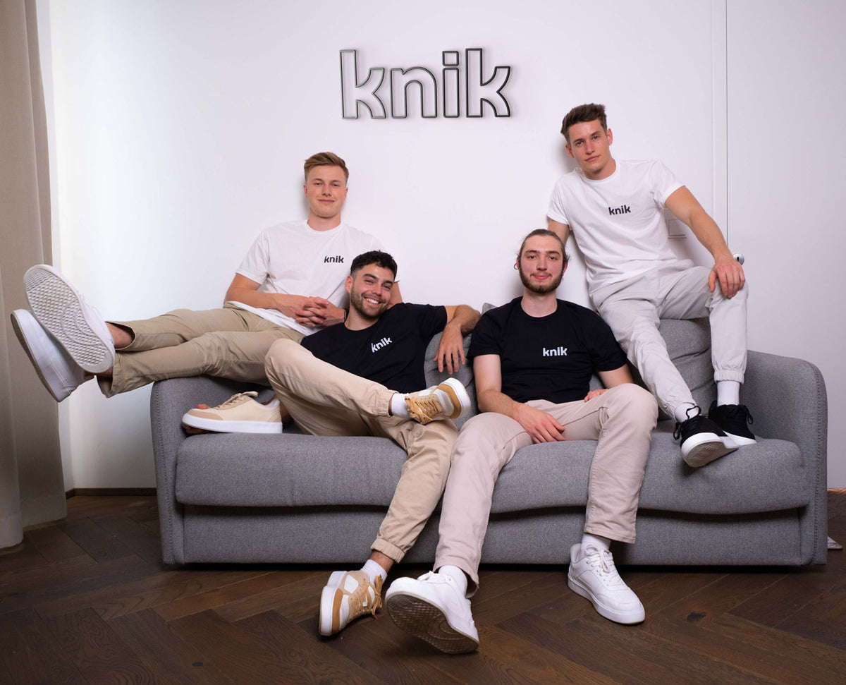 Schuhe anziehen ohne Hände - Knik Schuhe